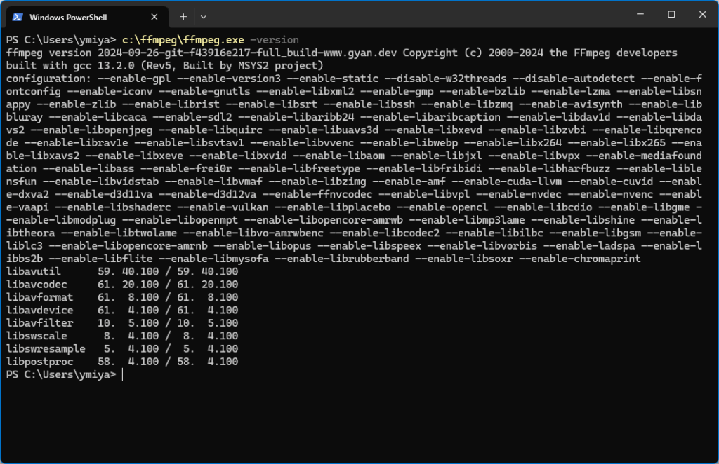 FFmpegで連番画像を動画に | ペコログ